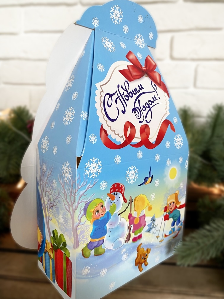 Коробка для новогоднего подарка "Дед Мороз" - Centerpack